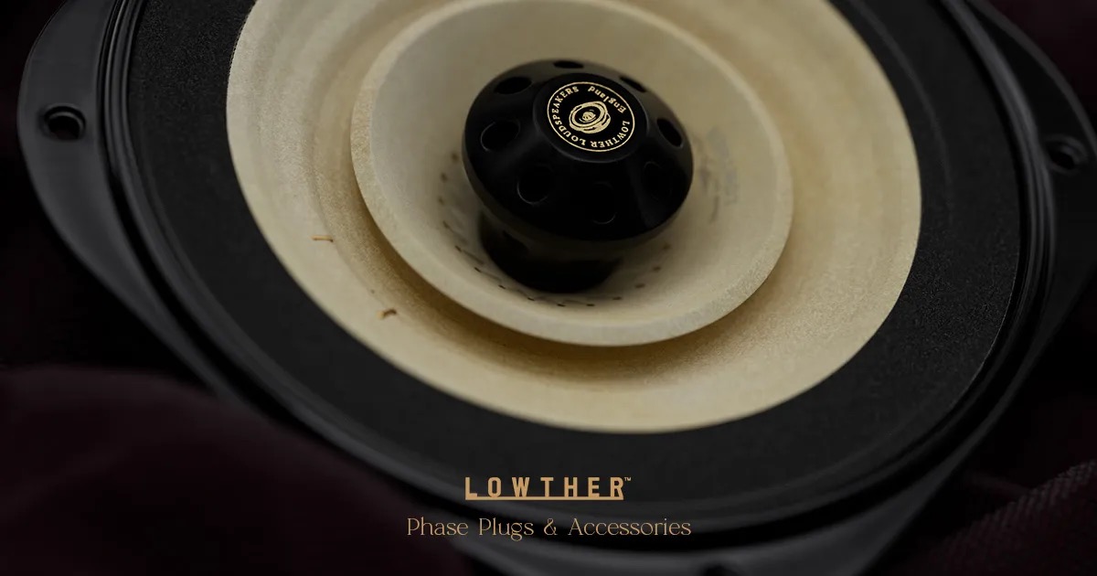 Phase Plugs | Lowther Loudspeakers