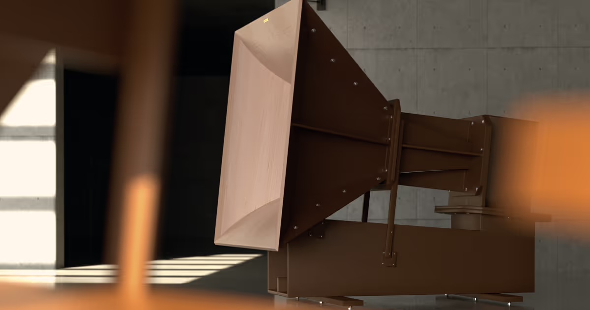 4ft Voigt Horn – The Icon Reimagined | Lowther | Lowther Loudspeakers